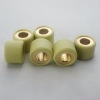 China Motorcycle Drive Variator Roller Weight 24x18mm 35g Copper Core CH250 CVT Clutch Bead Set for sale