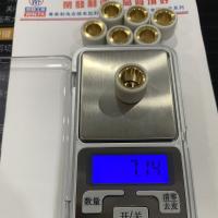 China Customized 17x12 AG-100 Copper Roller Weight 6g 7g 8g for Motorcycle Drive Variator for sale