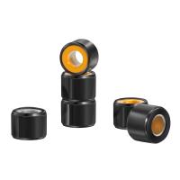 China 18g Motorcycle Scooter Pulley Ball Variator Roller for PCX125 PCX150 KWN Iron Yellow Paint for sale