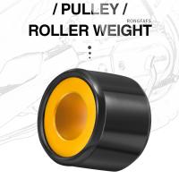 China 18g Iron Yellow Motorcycle Variator Roller Weights for PCX125 PCX150 150CC Scooter Pulley Ball for sale