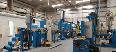 China Cat5e Cat6 Lan Cable Making Machine , Network Cable Extrusion Machine for sale