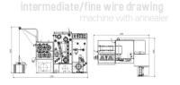 China Making Copper Size to 0.2mm-0.5mm Intermediate Small Copper Wire and Cable Drawing Machine/Wire Drawing Machine With Ann for sale