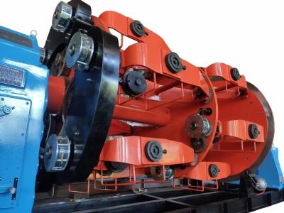 China PLC Control & Stable Operation High Reliability Cage Type Stranding Machine cable manufacturing equipment for sale