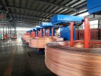 China Upward Oxygen Free Copper Rod Continuous Casting Line with Cold Rolling Mill for sale