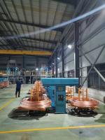 China Oxygen Free Copper Rods Wire Upward Continuous Casting Machine 3.2m/min for sale