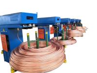 China Oxygen Free Copper Rods Wire Upward Continuous Casting Machine 3.2m/min for sale