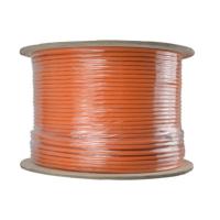 China 23AWG 8 Bare Copper Conductors LAN Network Cable SFTP Cat6 Cat7 for sale