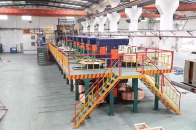China Brass Rod And Copper Rod Upward Continuous Casting Machine 8mm Diameter for sale