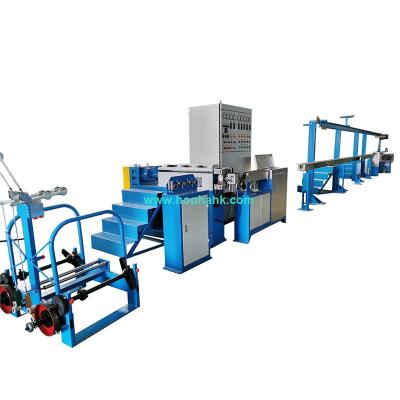 China 1- 4 Cores Cable Manufacturing Machine PVC Cable Extrusion Line High Capacity Copper Conductor Wire Extruder Equipment for sale