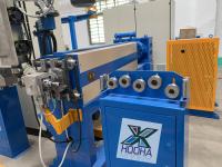 China Electric Copper Wire Cable Extrusion Machine For LDPE / Nylon / Plastic for sale