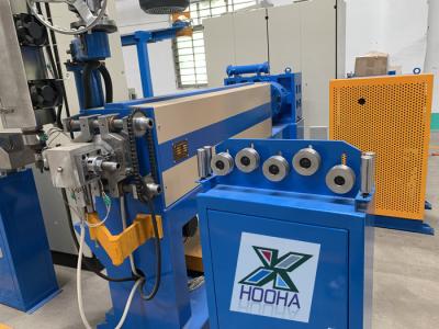 China Electric Copper Wire Cable Extrusion Machine For LDPE / Nylon / Plastic for sale