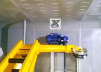China ISO high efficiency cantilever bunching machine with Center wrapping machine for sale