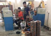 China Electrical Cable Coiling Machine Semi Automatic Cable Coiler Save Costs for sale