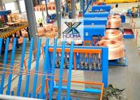 China Metal Melting Furnace Upward Continuous Casting Machine For Oxygen-free Copper Material for sale