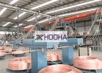 China Metal Melting Furnace Upward Continuous Casting Machine For Oxygen-free Copper Material for sale