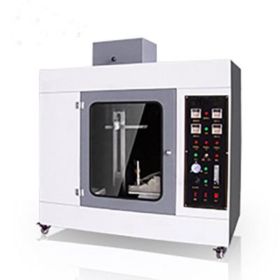 China Plastic Horizontal  Cable Testing Machine High Precious Vertical Flammability Tester for sale