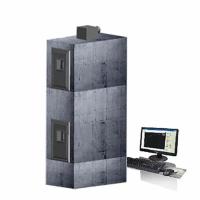 China Black Vertical Pipe UL1666 Glow Wire Test Apparatus for sale