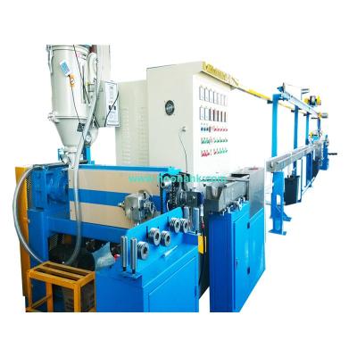 China Ldpe Xlpe Lshf Nylon Tpu Tpe Sheathed Electric Cable Extrusion Line for sale
