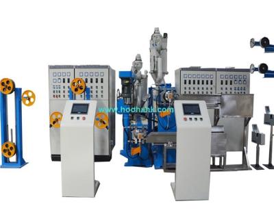 China 15KW PLC Control Electric Cable Extruding Machine for sale