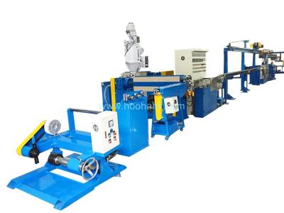 China 75KW 350m/min 70mm Screw PVC Cable Extruder Machine for sale