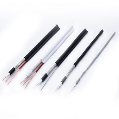China 75 Ohm Coaxial 2DC RG6 Power Cable For CCTV Camera for sale