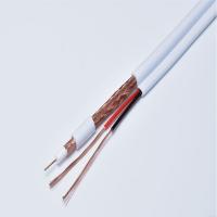 China CPR RG59 2DC Coaxial Communication Cable With PE PVC Jacket for sale