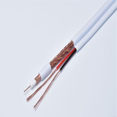 China CPR RG59 2DC Coaxial Communication Cable With PE PVC Jacket for sale