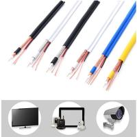 China PE PVC Jacket RG59 2DC Coaxial Cable For Local Communication for sale