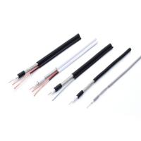 China PE PVC Jacket RG59 2DC Coaxial Cable For Local Communication for sale