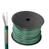China PE PVC Jacket RG59 2DC Coaxial Cable For Local Communication for sale