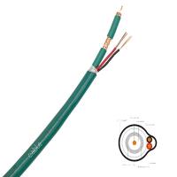 China PE PVC Jacket RG59 2DC Coaxial Cable For Local Communication for sale
