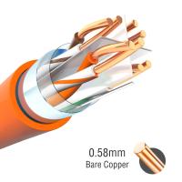 China 305m UTP CAT6A Network Communication Cable With CCA CCS for sale