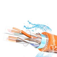 China PVC LSZH Unshielded Twisted 4 Pairs UTP CAT6A LAN Cable for sale
