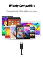 China A Male to Micro B Male USB 2.0 Micro USB Cable 3FT for sale