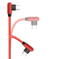 China 90 Degree Elbow USB Type C Cable 1.2M 1.5M For Playing Games for sale