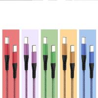 China 60W Fast Charging Type C Charger Cord 6ft 10ft for sale
