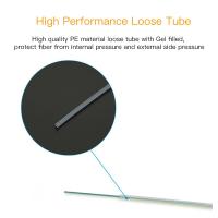 China GYFXTY G652D 6mm Single Mode Fiber Optic Cable 2 4 6 8 12 Core for sale