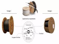 China 144 288 Core Air Blown Fiber Optic Cable 2000M With FRP for sale