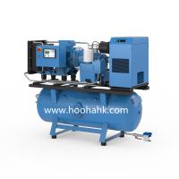 China Hooha 8bar 103L Electric Double Piston Air Compressor for sale