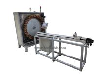 China 16-160-136 Spindles Carriers Stainless Steel Wire Braided Machine Horizontal Type Braiding Machine for sale