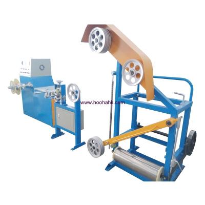 China High Speed Automatic Cable Coiling and wrapping machine Cross section Wire Fall line Equipment for sale