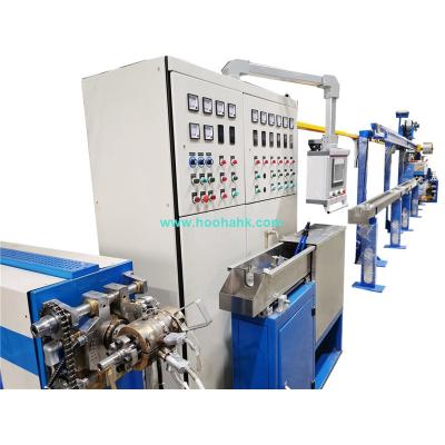 China 70+35  PVC Wire Making Extruder Machine For 1+1.5 mm2 Power Cable Making for sale