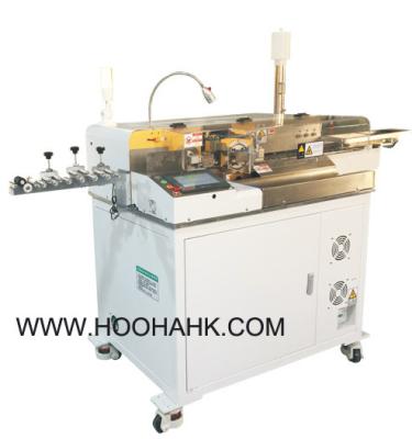 China HH-G22 Servo Type Automatic Double-Headed Tin Dip Machine Cutting Wire Stripping Machine for sale