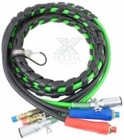 China ABS Power Air Line Hose Wrap 7 Way Electrical Cable Harness With Handle Grip for sale