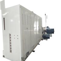 China Inline Submotor Large Cable Drawing Machine Double Reel Takeup With Drop Coiler for sale