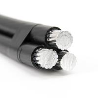 China Aluminum aerial bundle cable 1 kV XLPE insulated ABC cable for overhead power line for sale