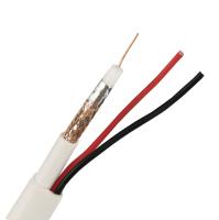 China CCTV Wire RG59 Coaxial Cable Al / Copper Foil With 18AWG Power CCTV Cable Power Cable for sale