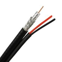 China RG59 Coaxial Cable And Wire Power PVC Insulation RG59 CCTV Cable With Braided Sheild for sale