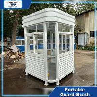 China Durable Sentry Booth with Waterproof Features for Outdoor Security for sale