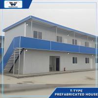 China T Type Prefabricated Modular House Portable Mobile Building for Worker Housing Construction Camp Prefab Cabin Home Low Cost Fast Installation for sale